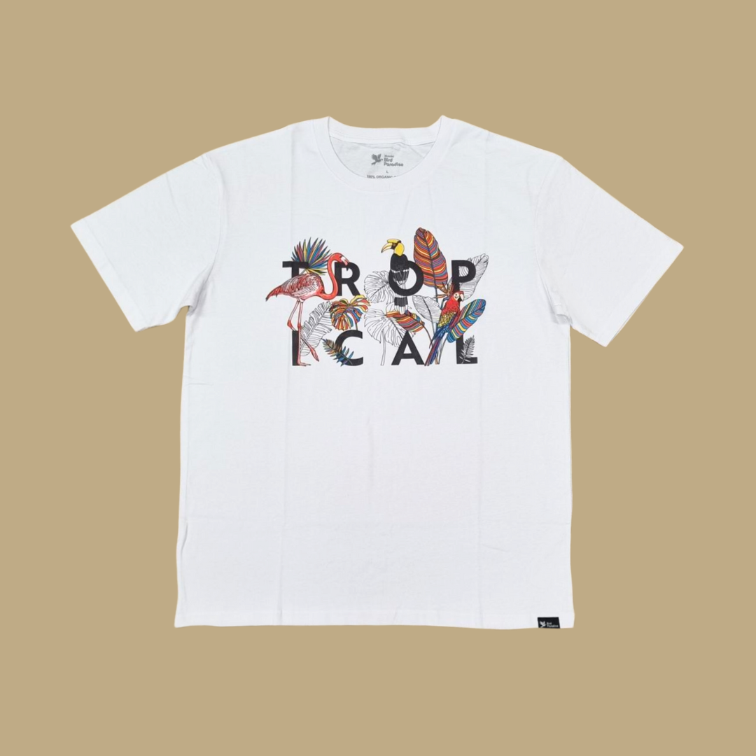 Bird Paradise Tropical Group Adult T-Shirt | Mandai Wildlife Reserve