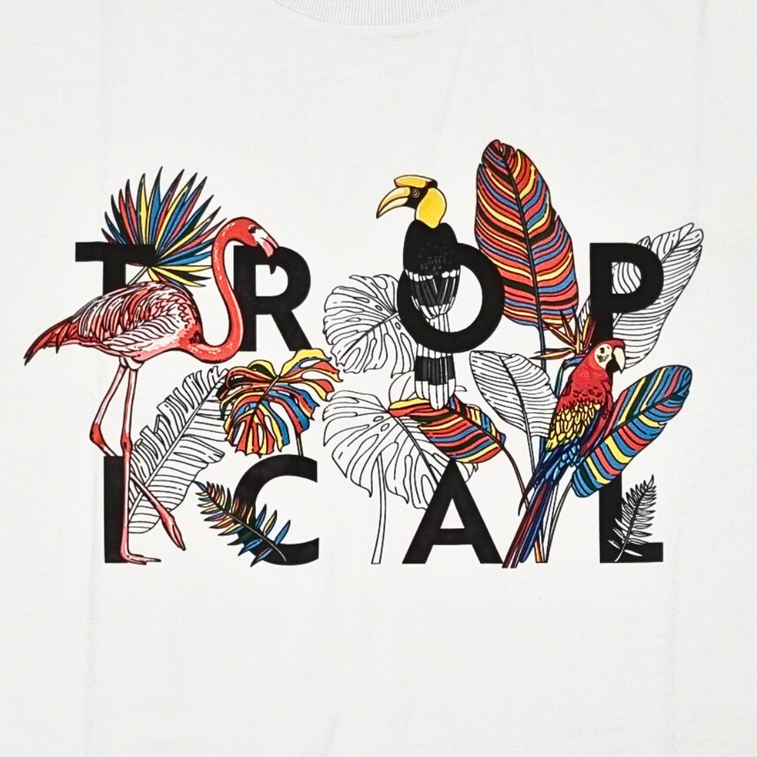 Bird Paradise Tropical Group Adult T-Shirt | Mandai Wildlife Reserve