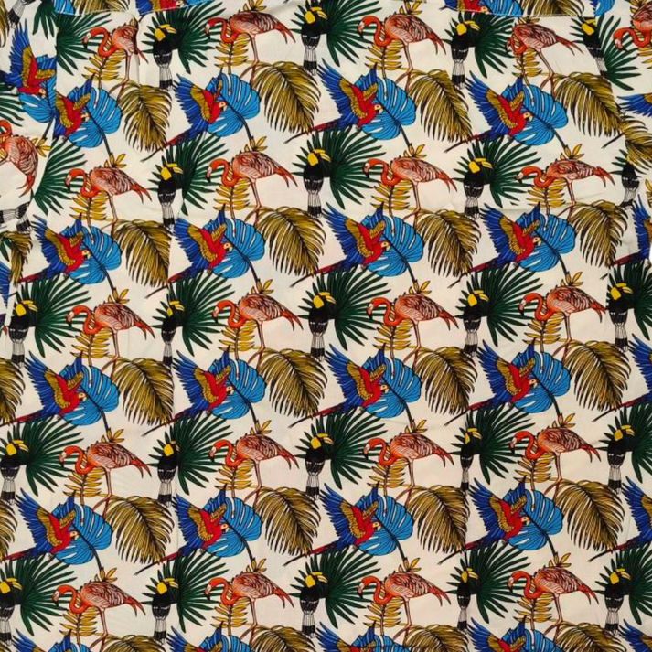 Fying With Colour All Over Print Adult Camper Shirt | Mandai Wildlife ...