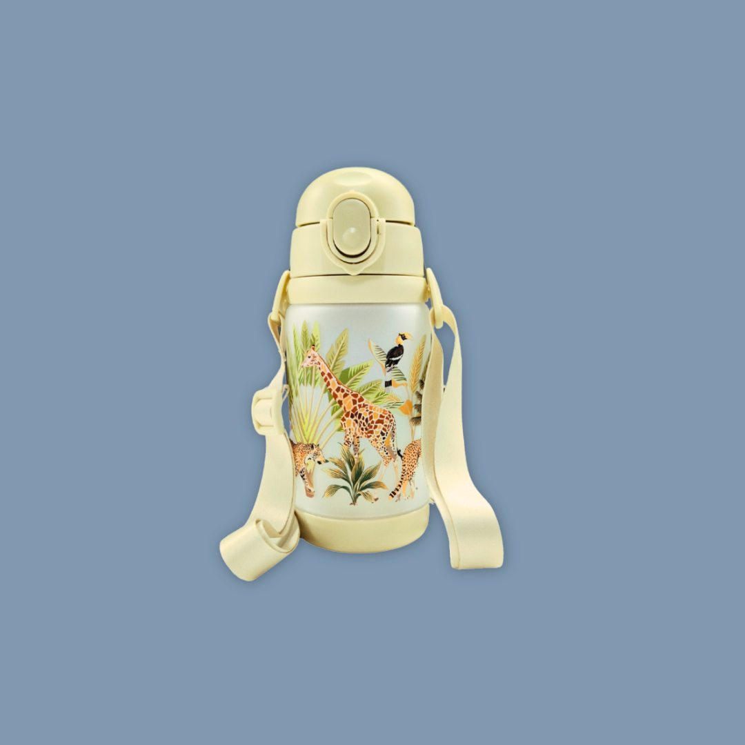 Animal Collage Kids Tritan Bottle | Mandai Wildlife Reserve