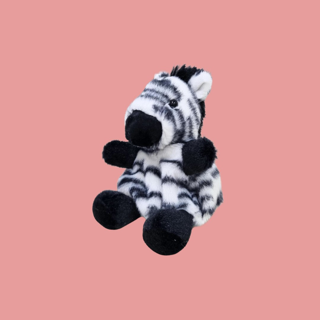Zebra Palm Pal Plush 5" | Mandai Wildlife Reserve