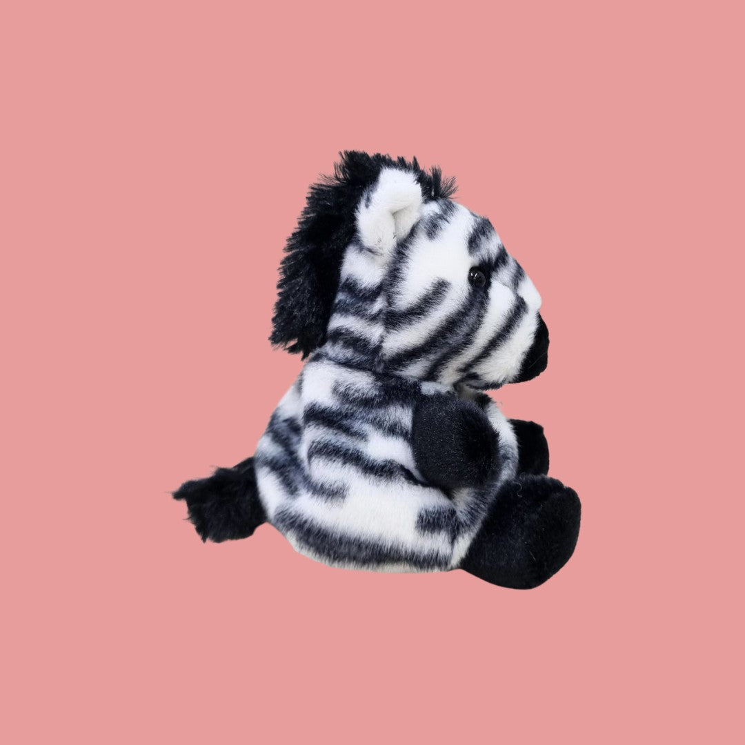 Zebra Palm Pal Plush 5" | Mandai Wildlife Reserve