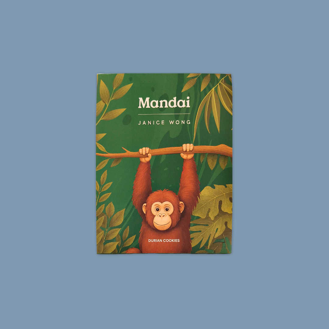 Janice Wong Durian Cookies, 120g | Mandai Wildlife Reserve