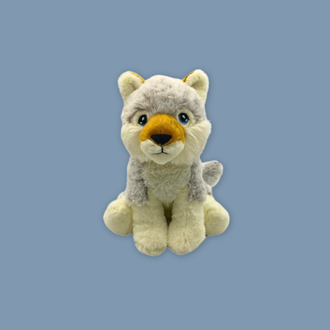 Keeleco Wolf Plush 18" | Mandai Wildlife Reserve
